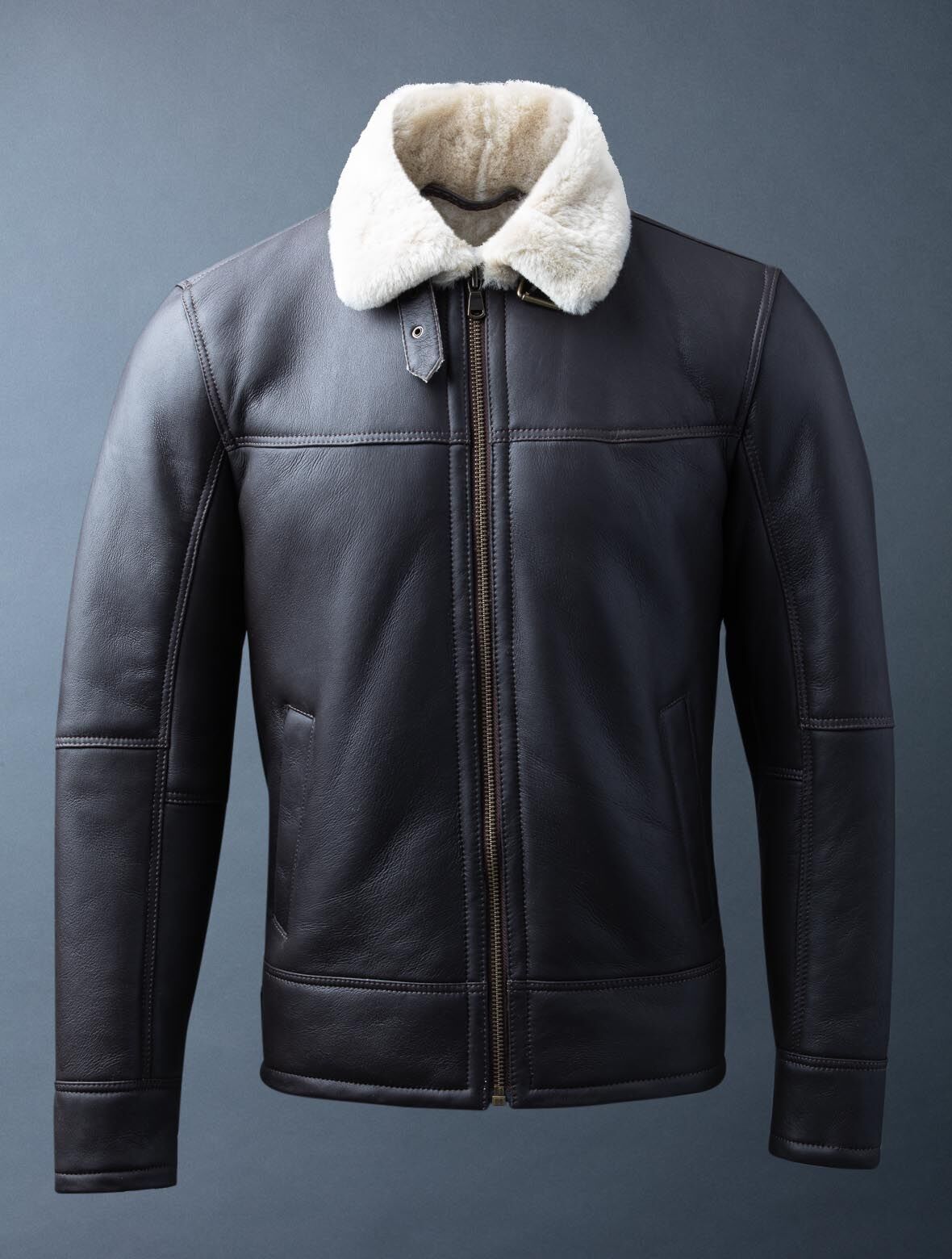 Hawker Flying Jacket in Chocolate Brown - UK Jackets
