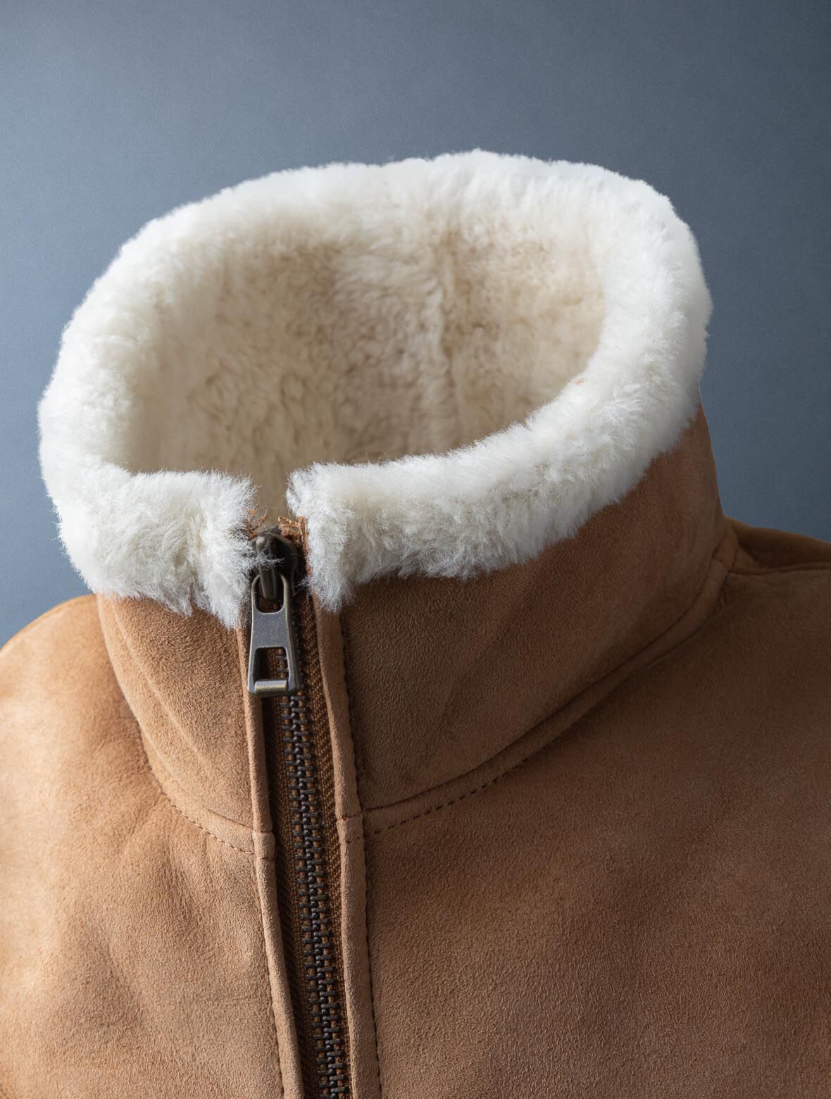 Hawker Sheepskin Flying Jacket in Black - UK Jackets